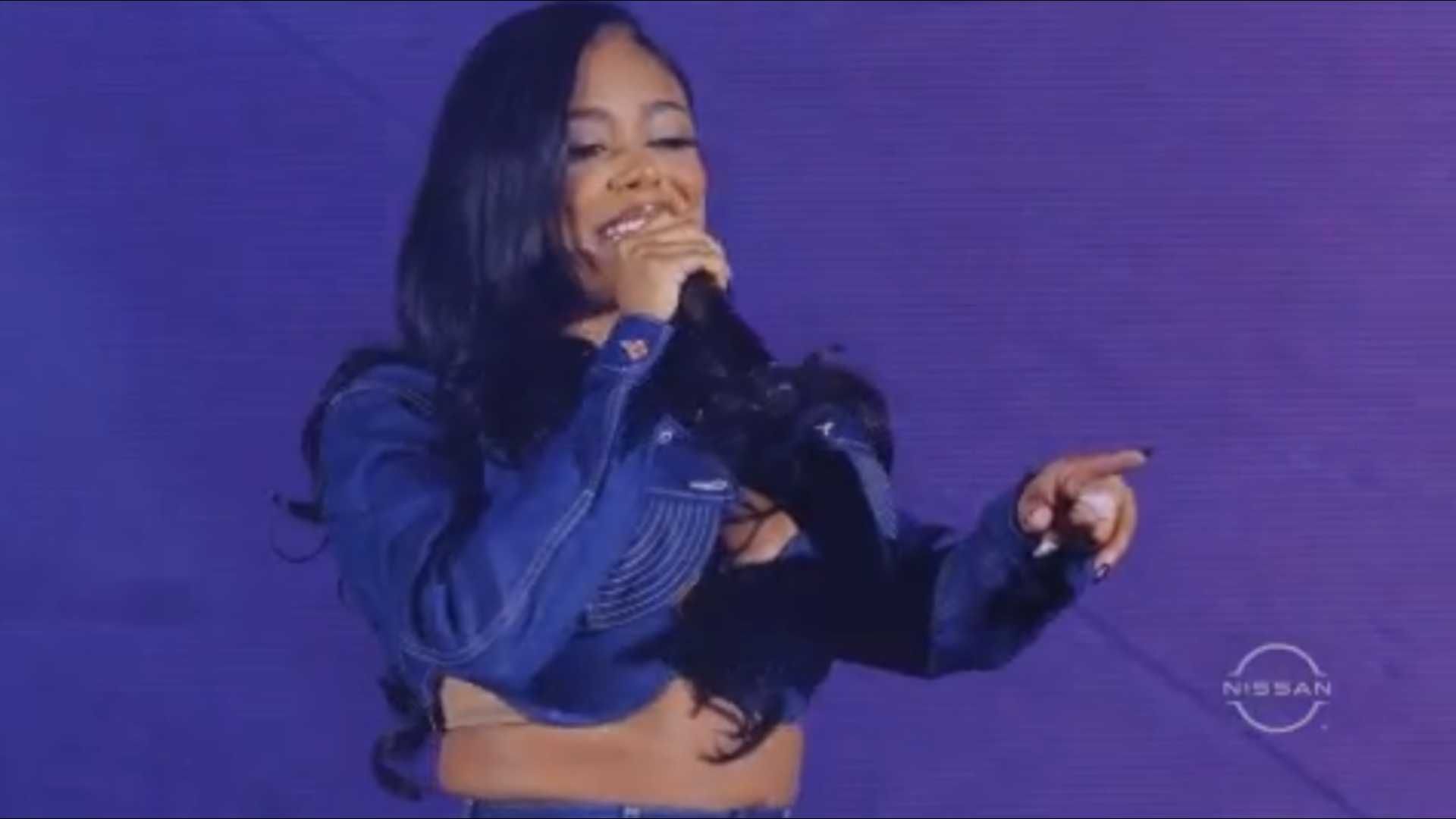 BET EXPERIENCE x NISSAN AMPLIFIED STAGE: LADY LONDON PERFORMANCE ...
