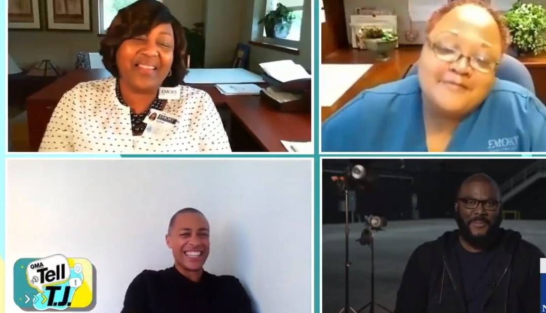 Watch Madea and Tyler Perry Surprise Two Hospital Workers During ‘Good ...