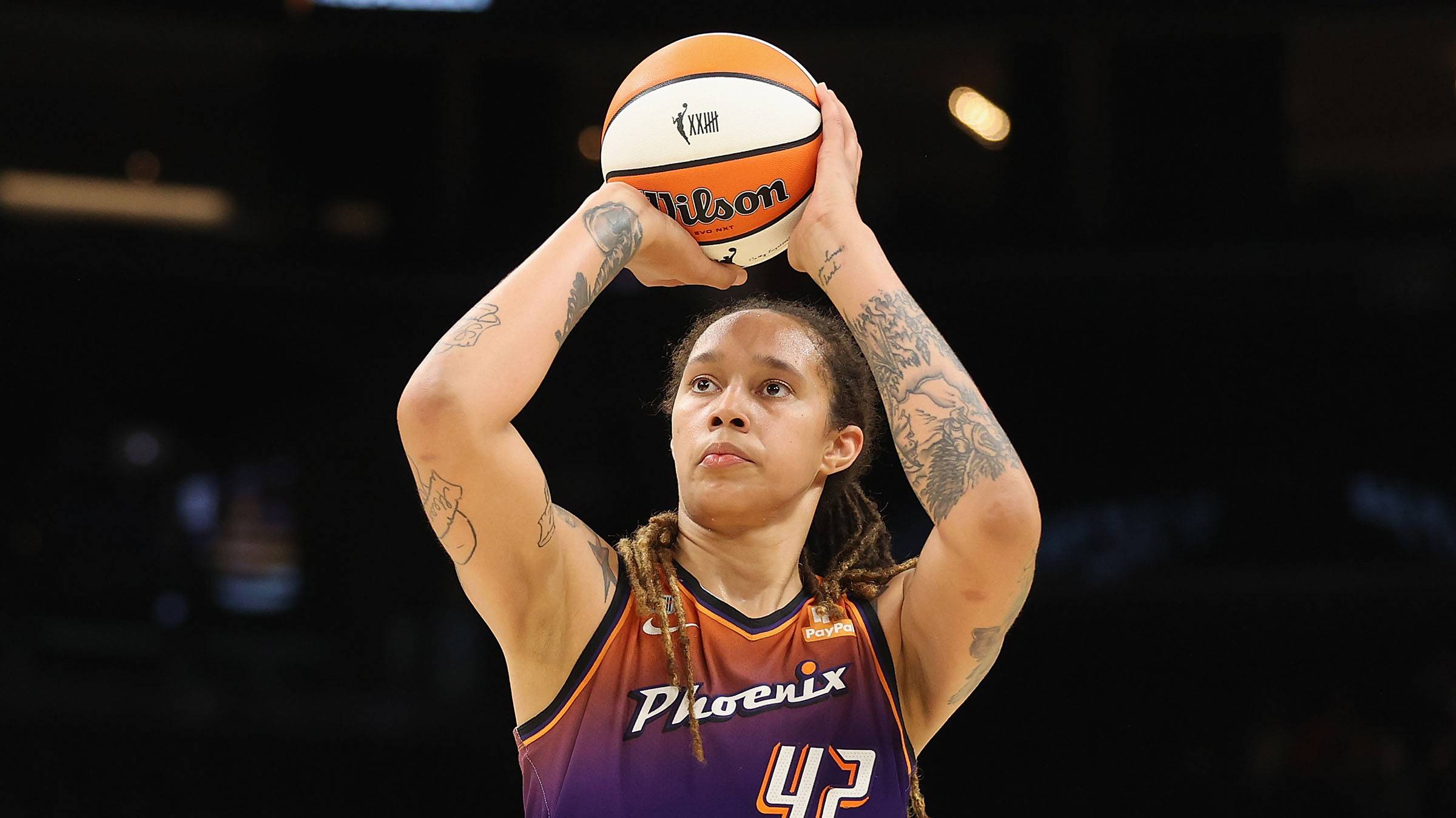 Brittney Griner Steps Back Onto Basketball Court For First Time Since ...