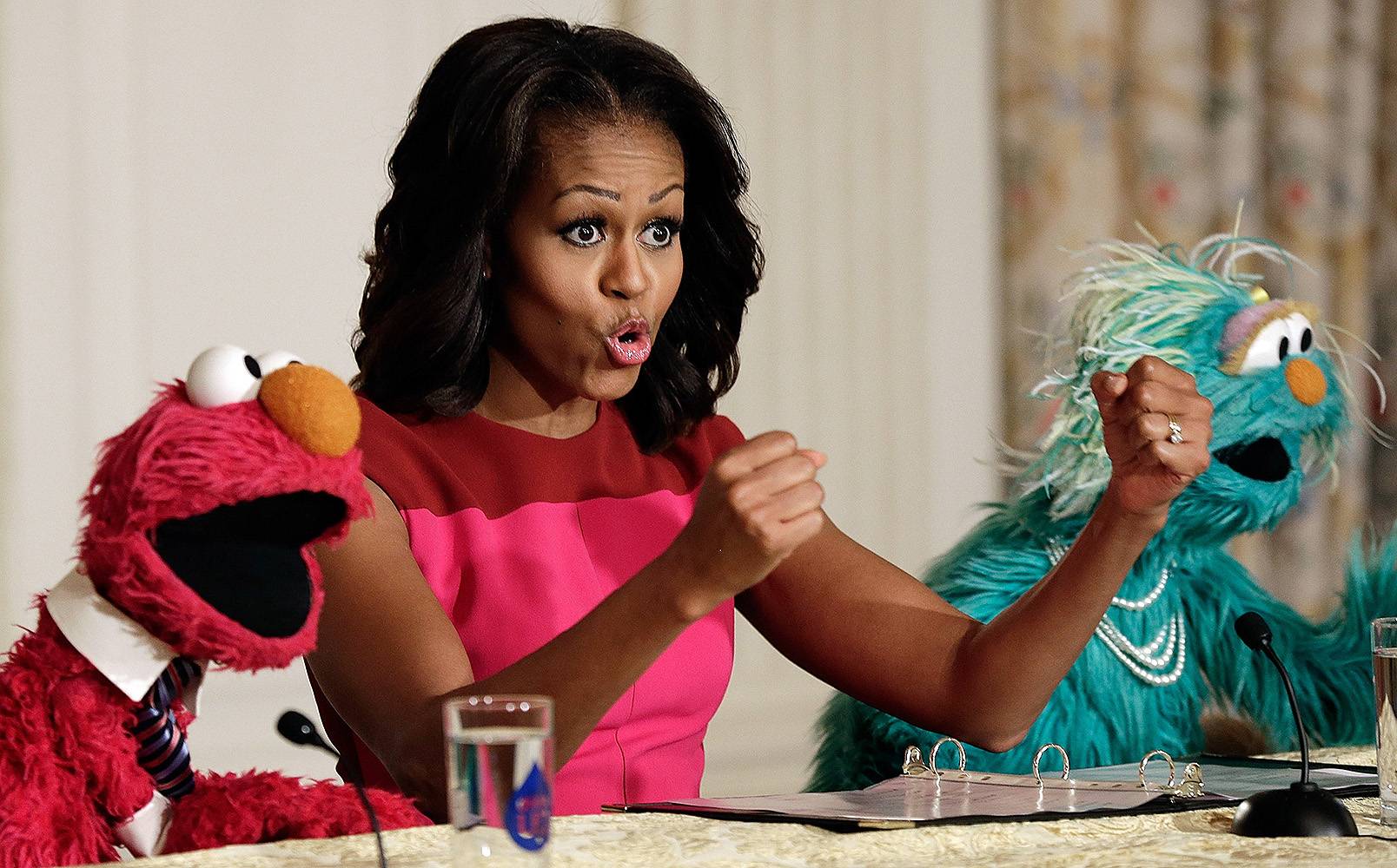 Sesame Street - In - Image 10 from Michelle Obama's Best TV Appearances ...