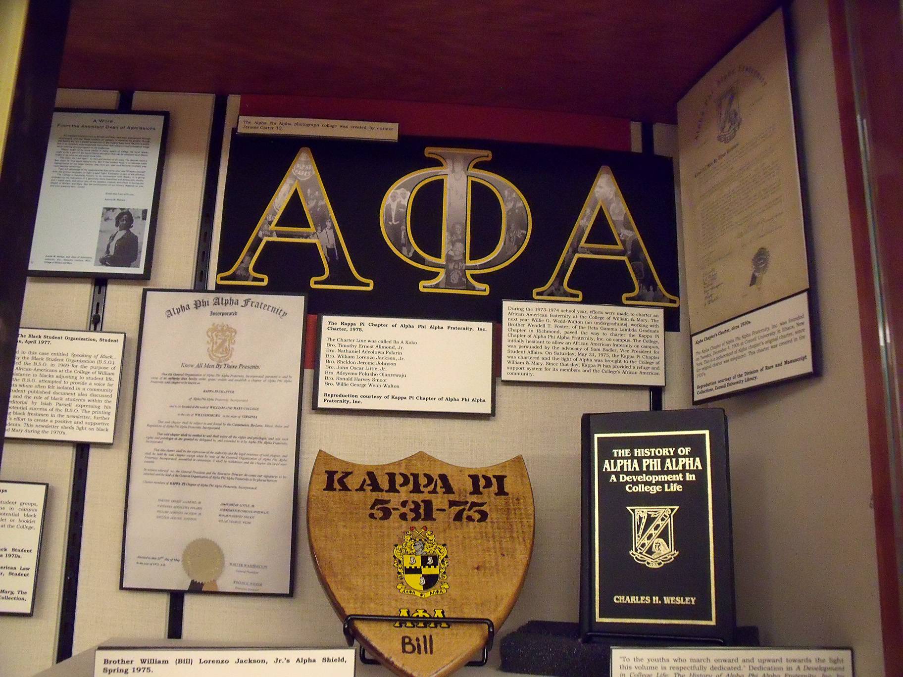 Alpha Phi Alpha Fraternity, - Image 1 from History of Black Greek Life ...