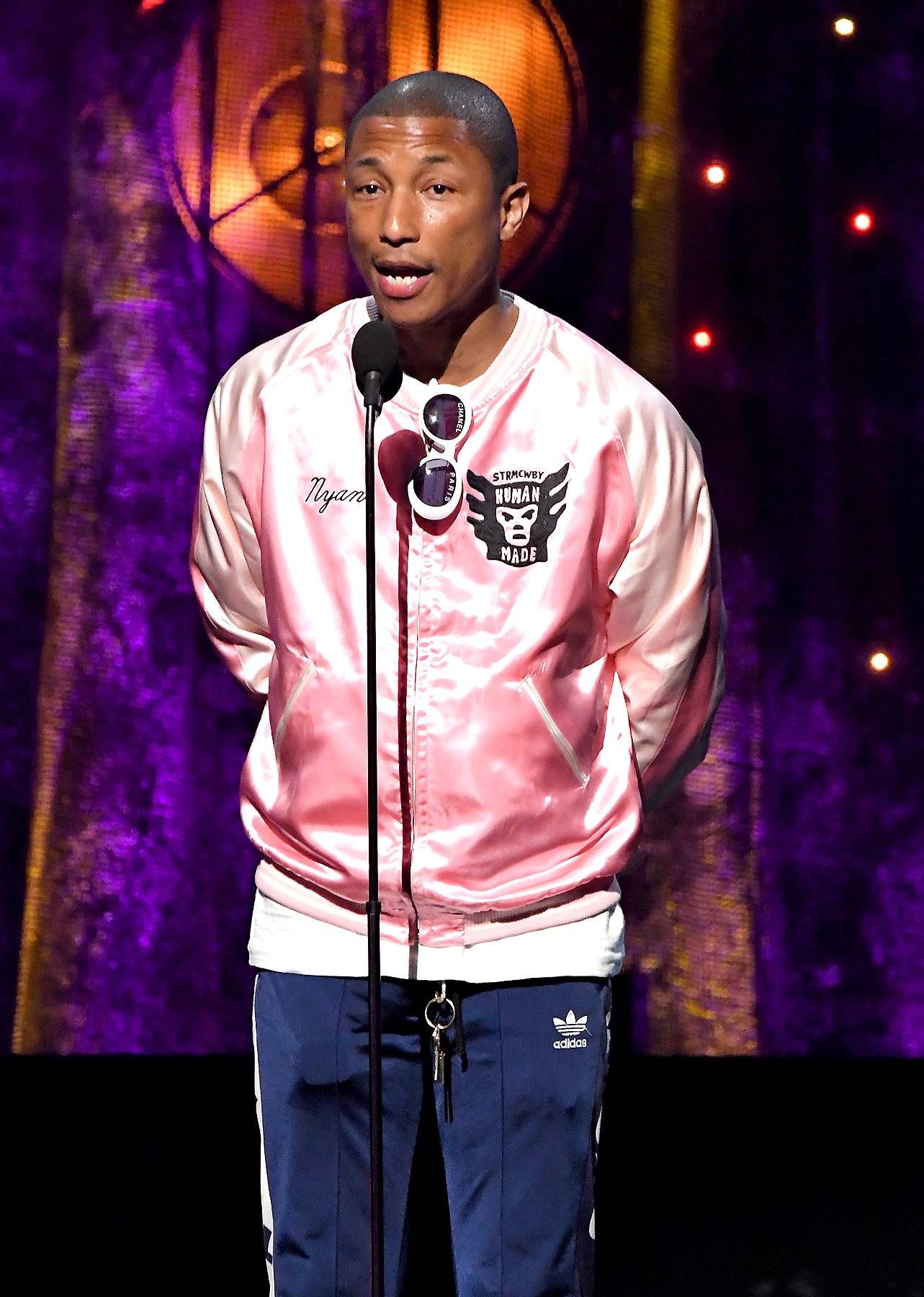 Pharrell Williams - Pharrell - Image 44 from Out and About: Zoe Saldana ...