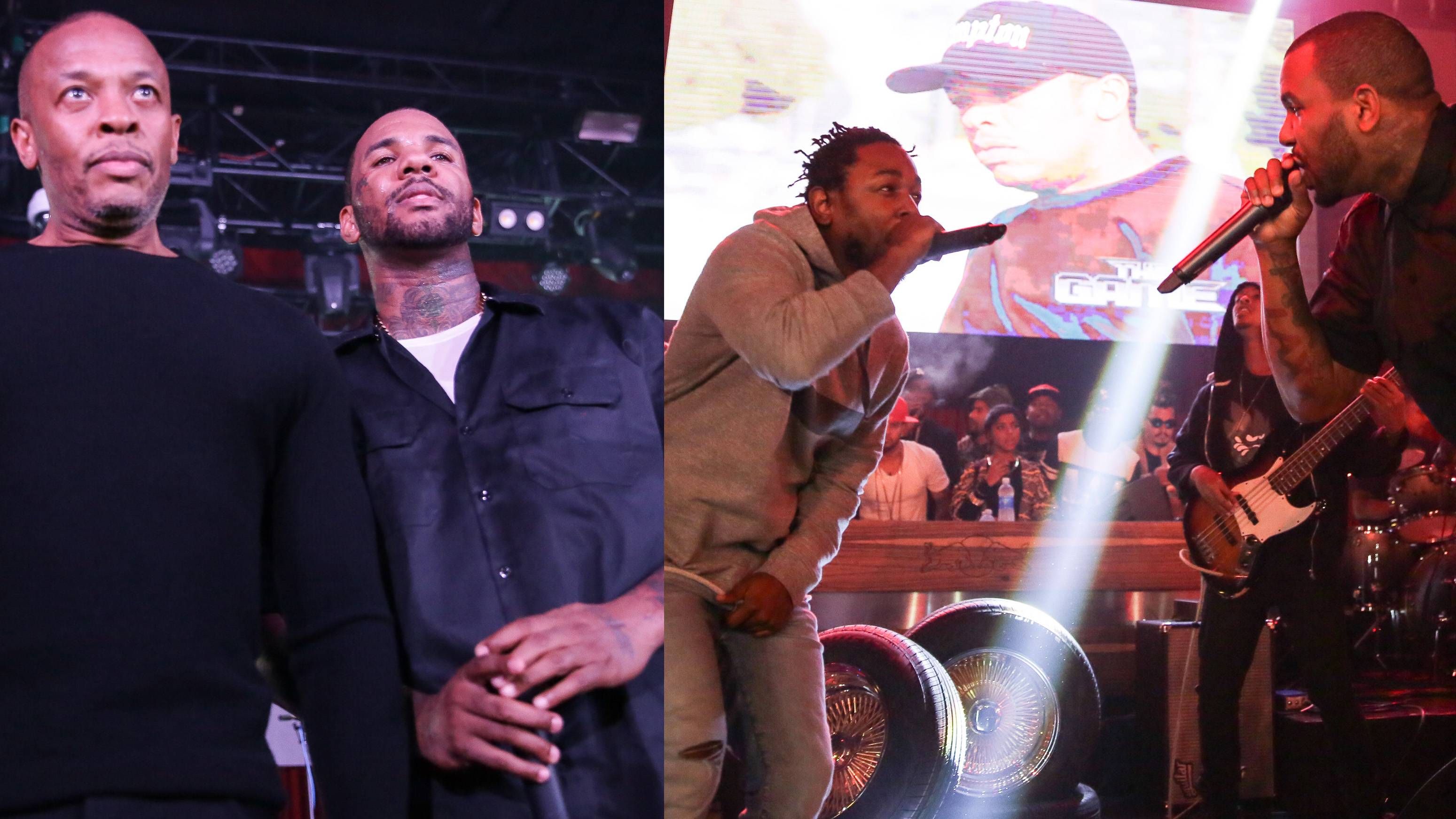 Game Celebrates The Documentary with Kendrick Lamar and Dr. Dre | News ...