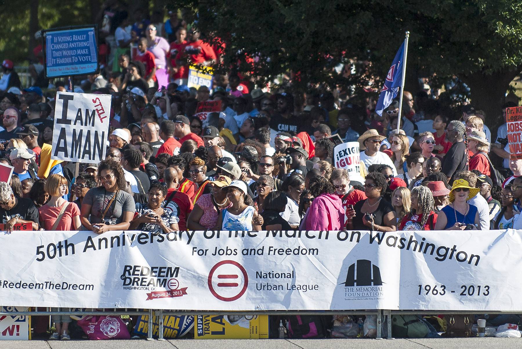 Rep. John Lewis Speaks - Image 9 from On the Scene: March on Washington ...