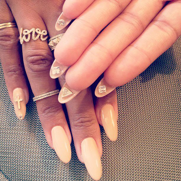 Ciara - Diamonds - Image 53 from Celebrity Nail File: Instagram Edition ...