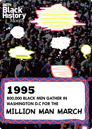 Black Men Gather in - Image 10 from Black History Month Trading Cards | BET