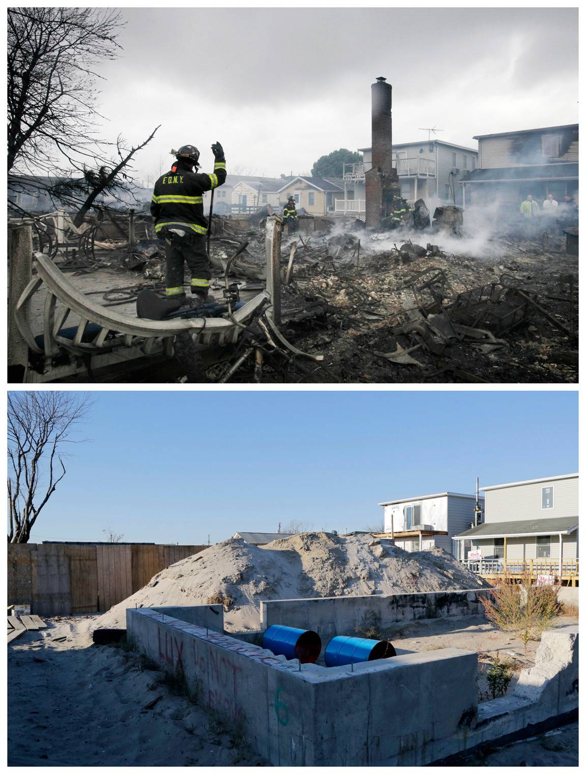 Fire Storm - This - Image 6 from Hurricane Sandy: Then and Now | BET