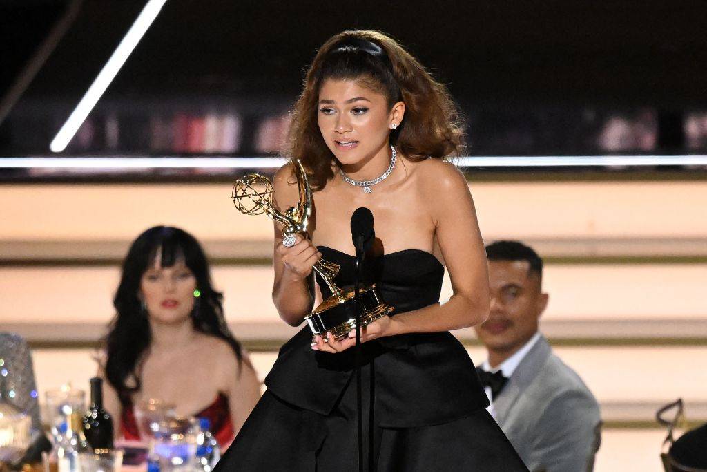 Zendaya Wins 'Lead Actress For a Drama Series' Emmy for 'Euphoria ...