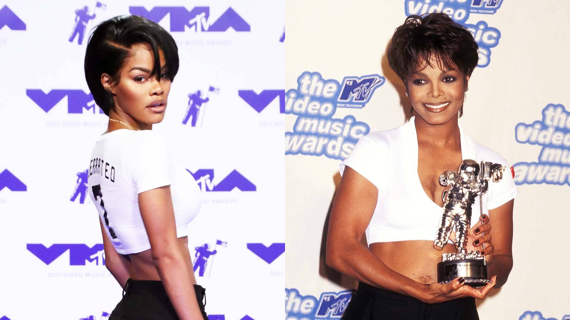 See Teyana Taylor's Spot On ‘90s Janet Jackson Look at The VMAs | News ...