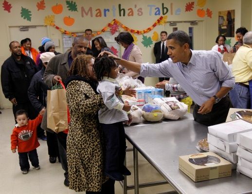 Obamas Volunteer - The - Image 14 from Bring That Week Back: Week of ...