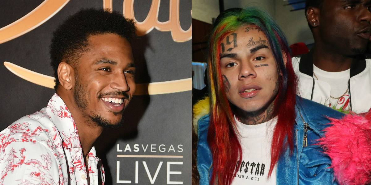This Video Of Trey Songz Teaching Tekashi 6ix9ine To Sing Will Have You ...