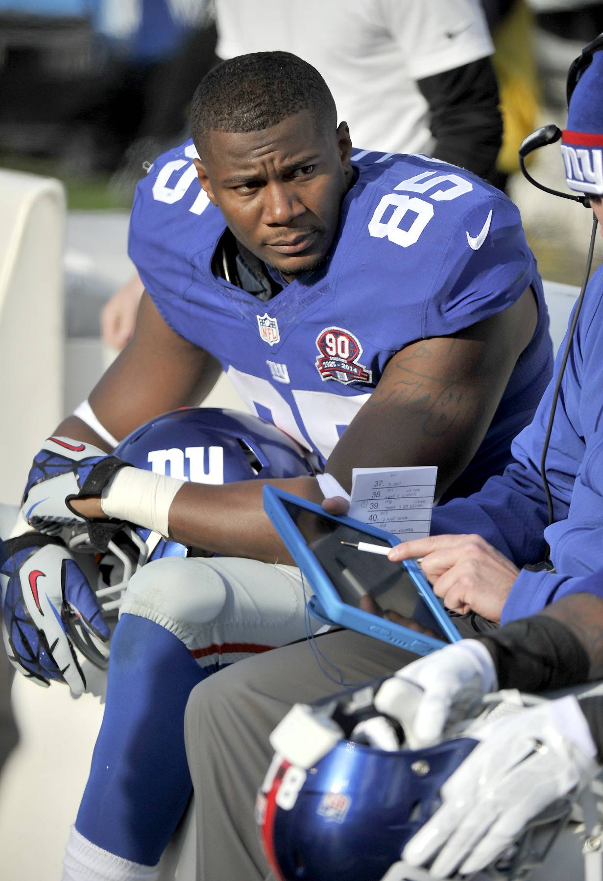 Giants' Daniel Fells Loses Part of Foot Due to MRSA Infection | News | BET