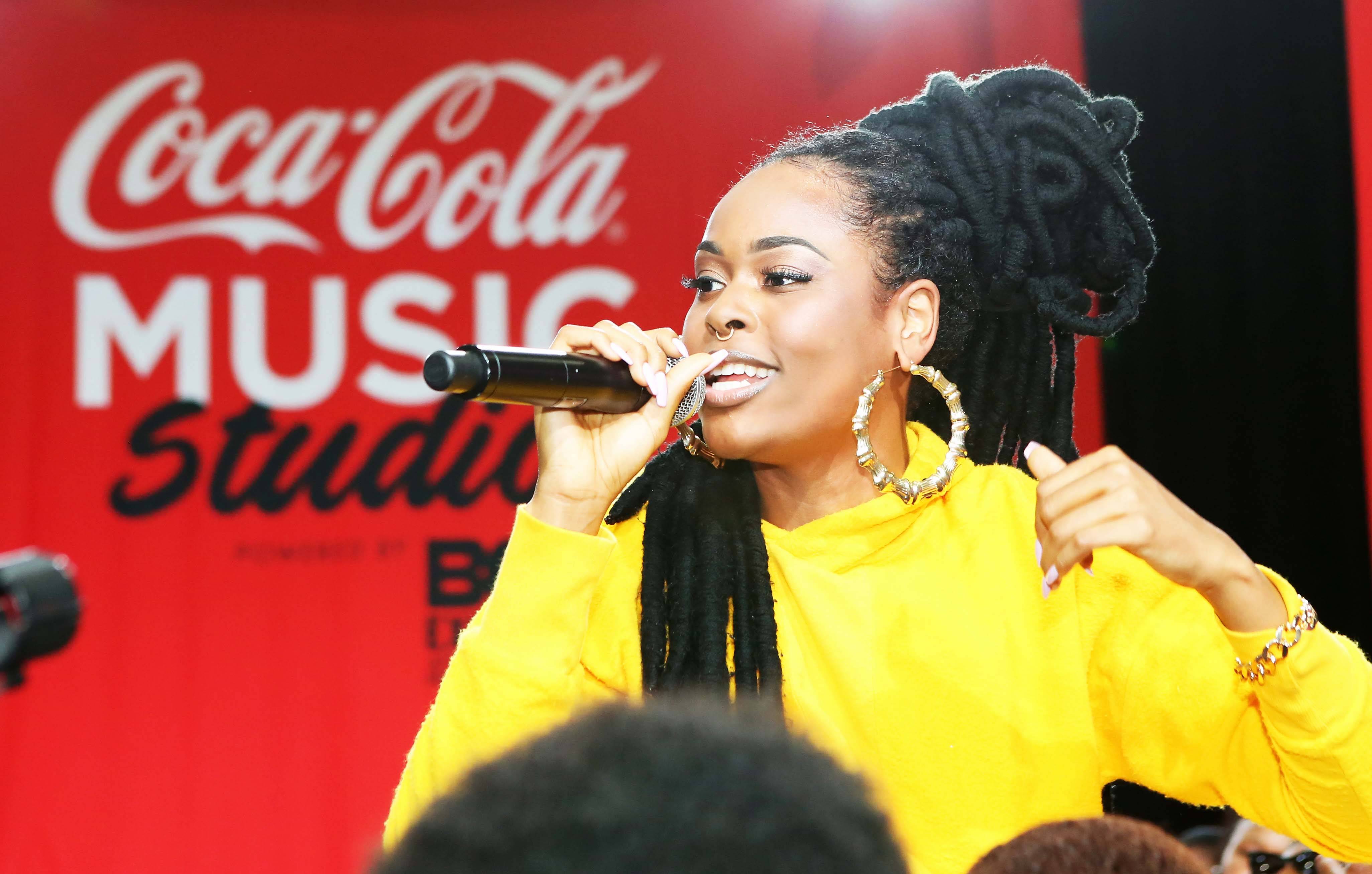 Bri Steves Gives A - Image 2 from The Turnup At The Coca-Cola Fan Fest ...