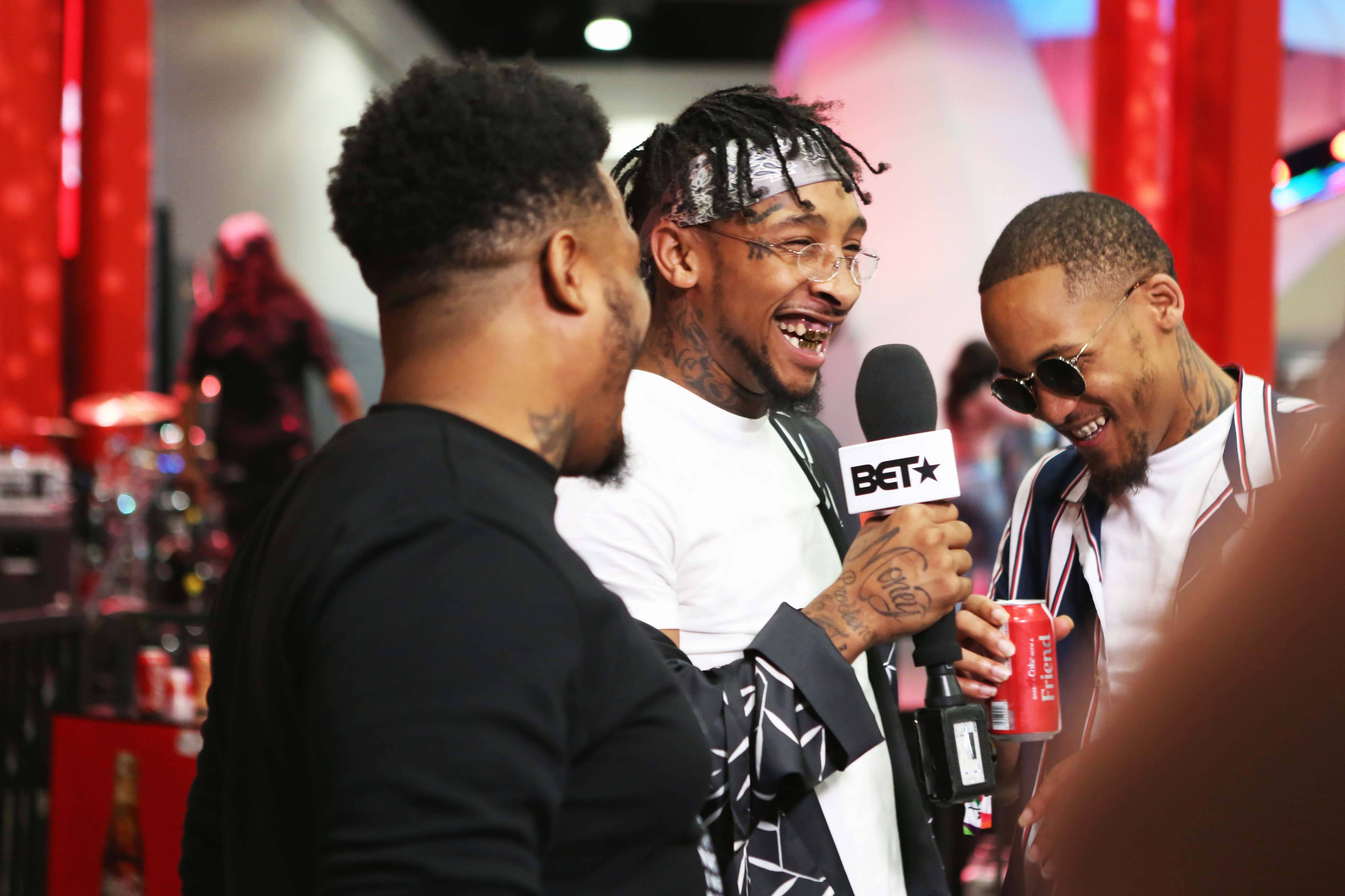 Peso Da Mafia Having - Image 18 from The Turnup At The Coca-Cola Fan Fest Music Stage! | BET