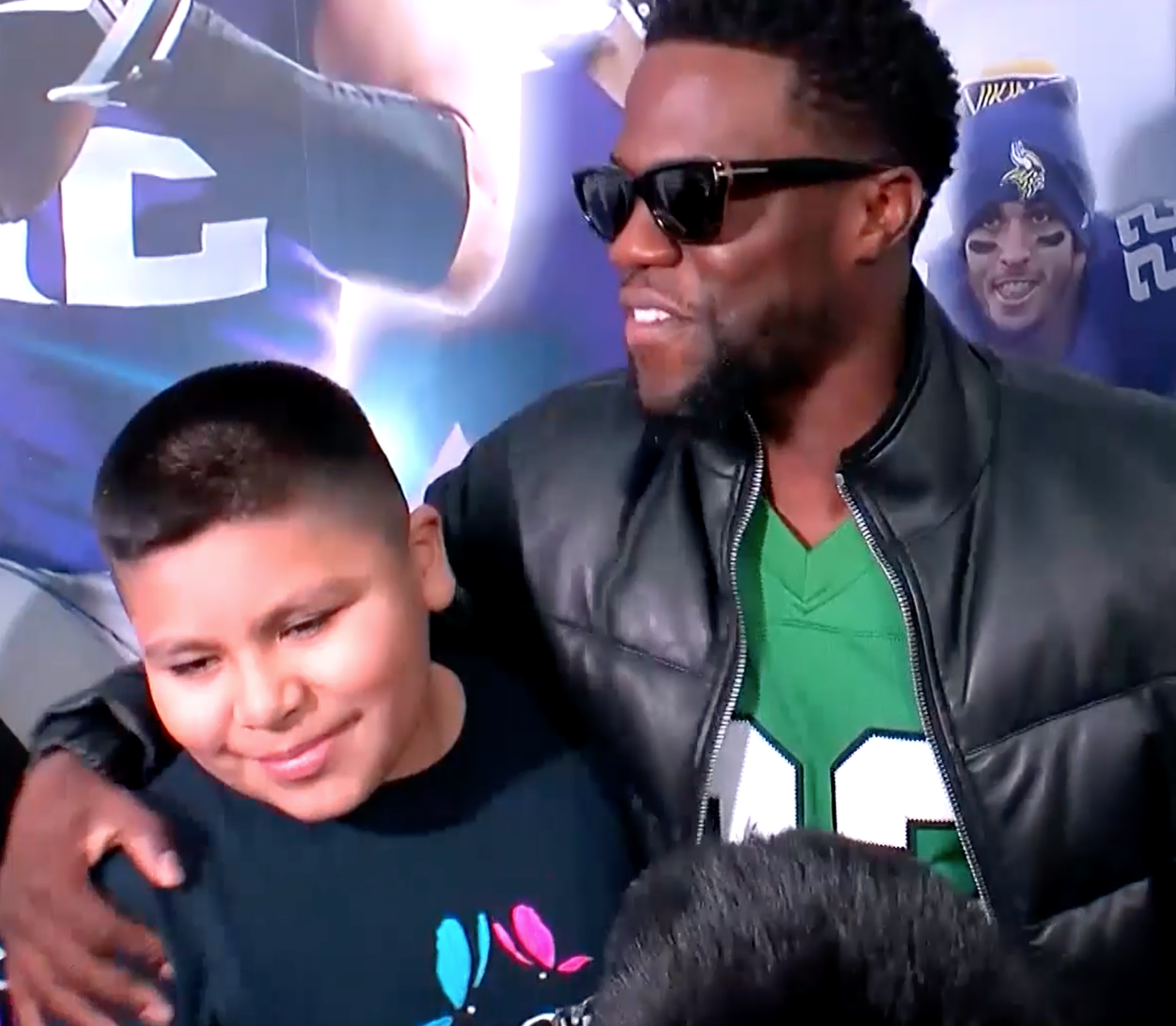 Kevin Hart And Vikings Safety Harrison Smith Reveal Big Surprise For 11 ...