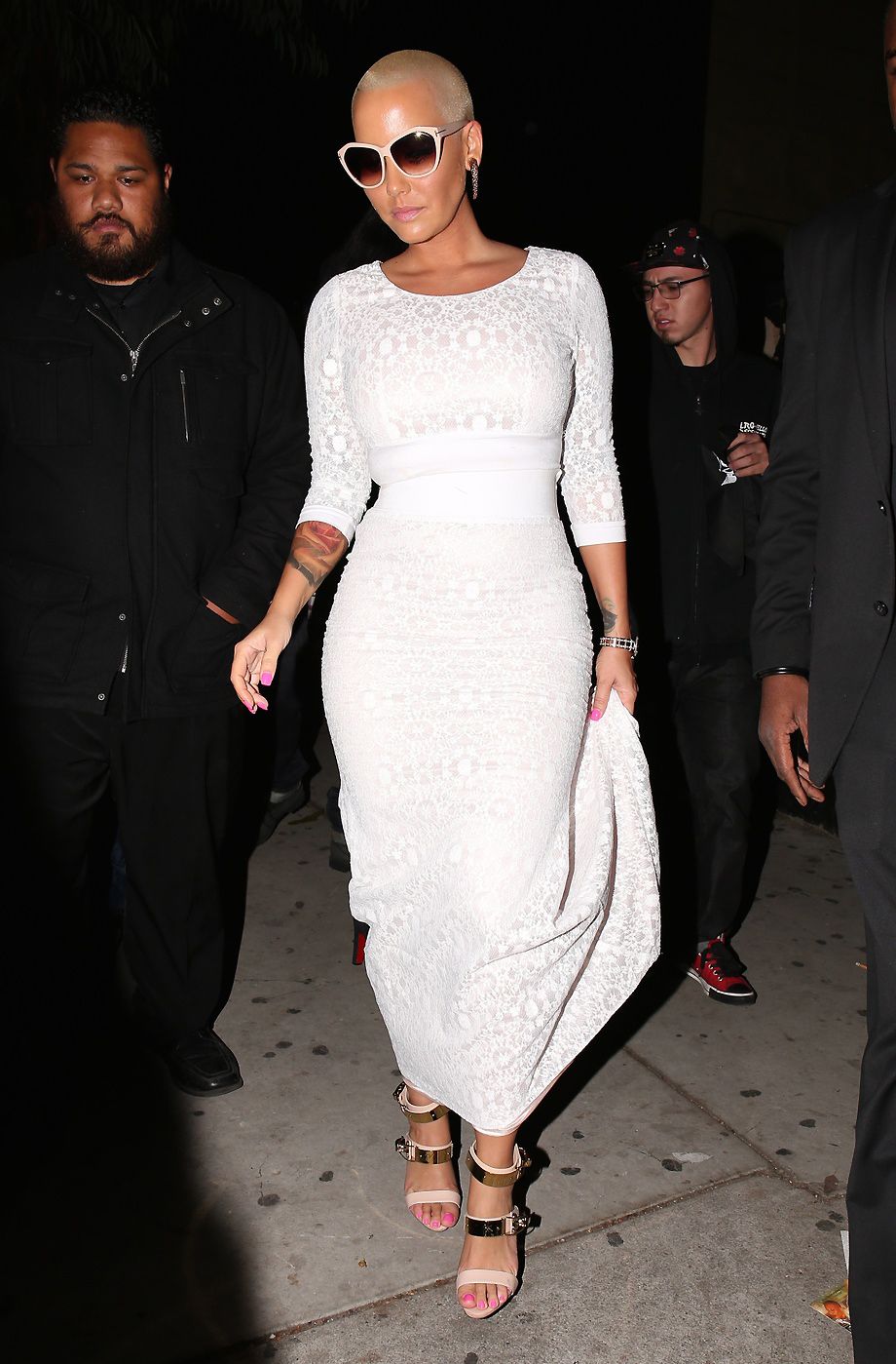 White Out, Night Out - Image 33 from Out and About: Rihanna Is Picture ...