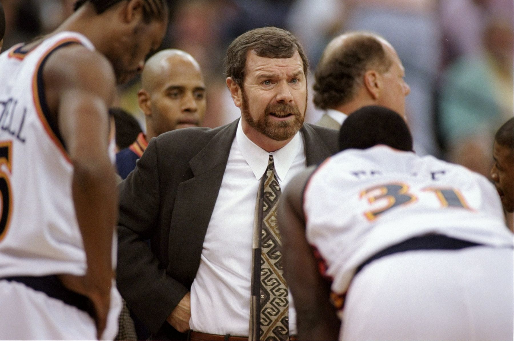 Latrell Sprewell vs. P.J. - Image 5 from Notorious NBA Player Brawls | BET