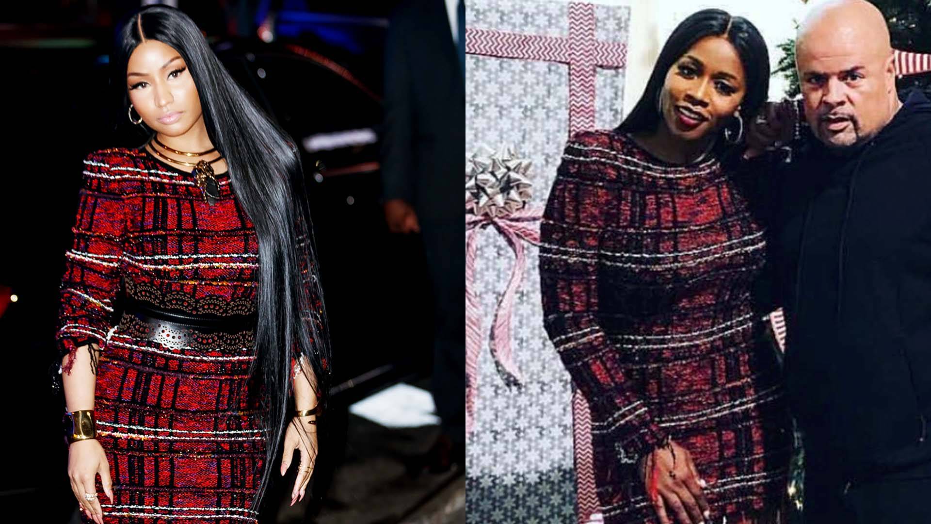 See Nicki Minaj And Remy Ma Accidentally Twinning In The Same Balmain ...
