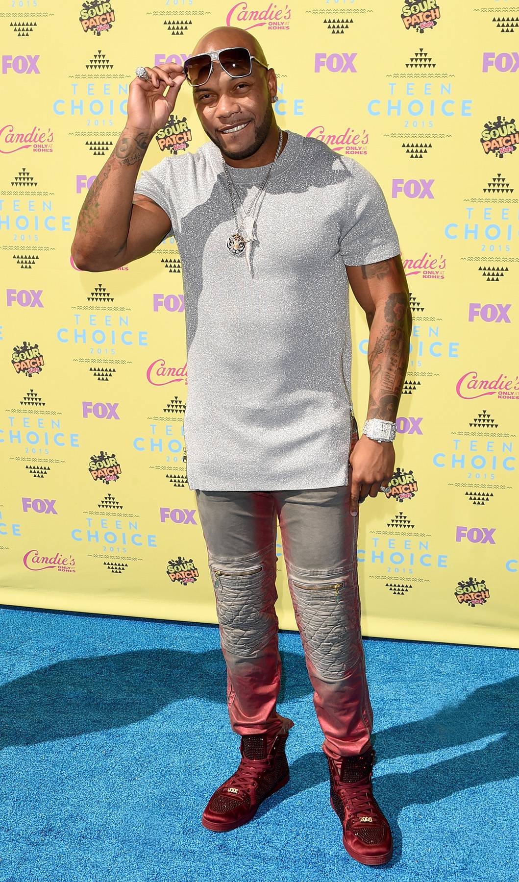 Flo Rida - The - Image 14 from 2015 Teen Choice Awards Red Carpet ...
