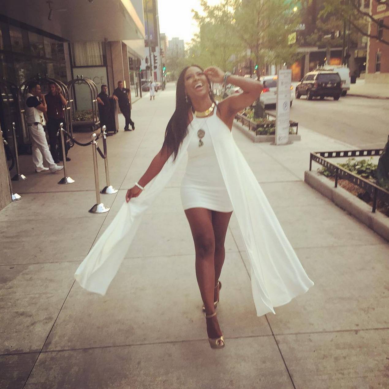 Kenya Moore - The - Image 19 from Snapshot: How Stars Spent Their ...