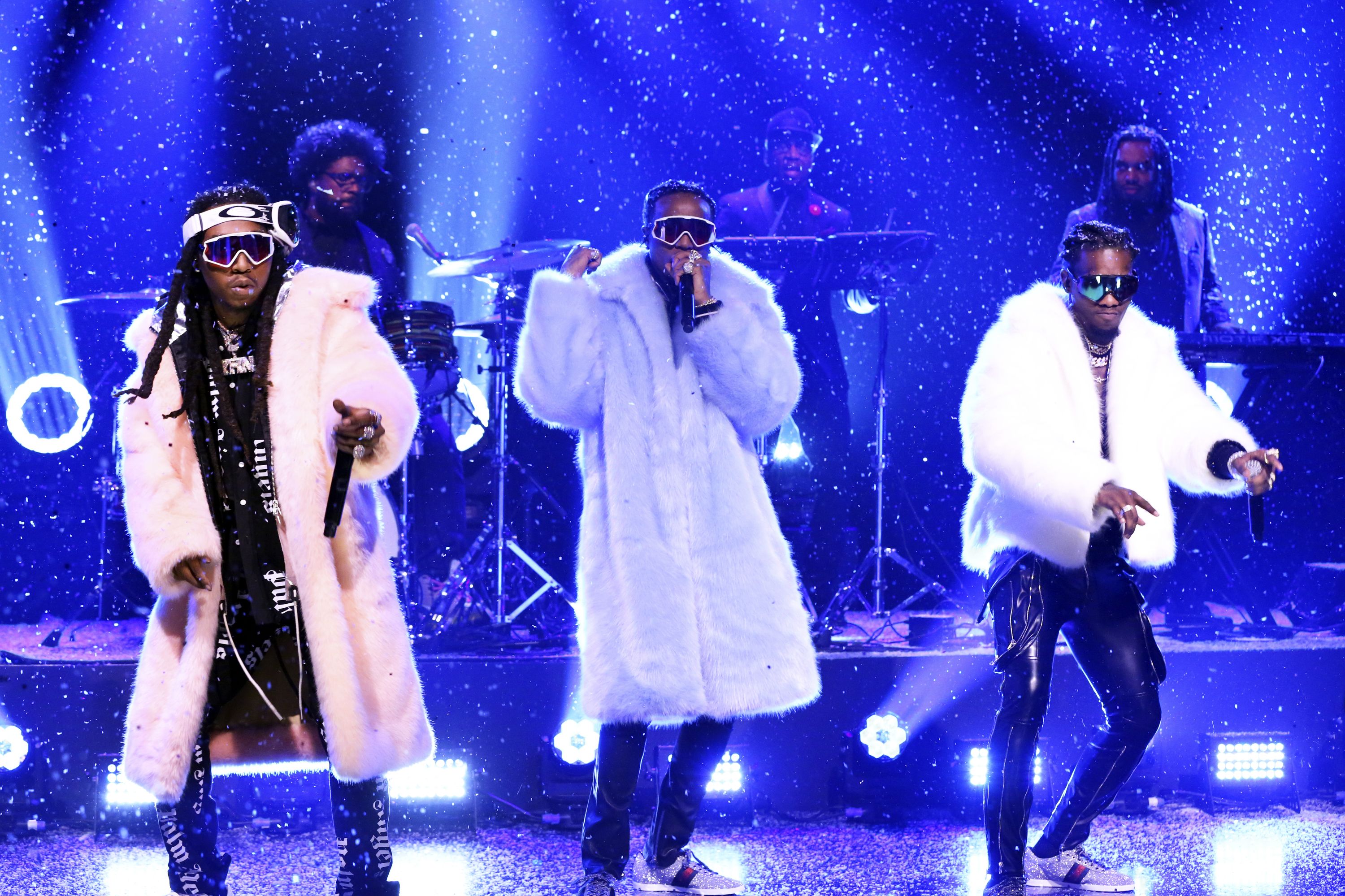 Migos Wears Candy-Colored Furs Just Because | News | BET