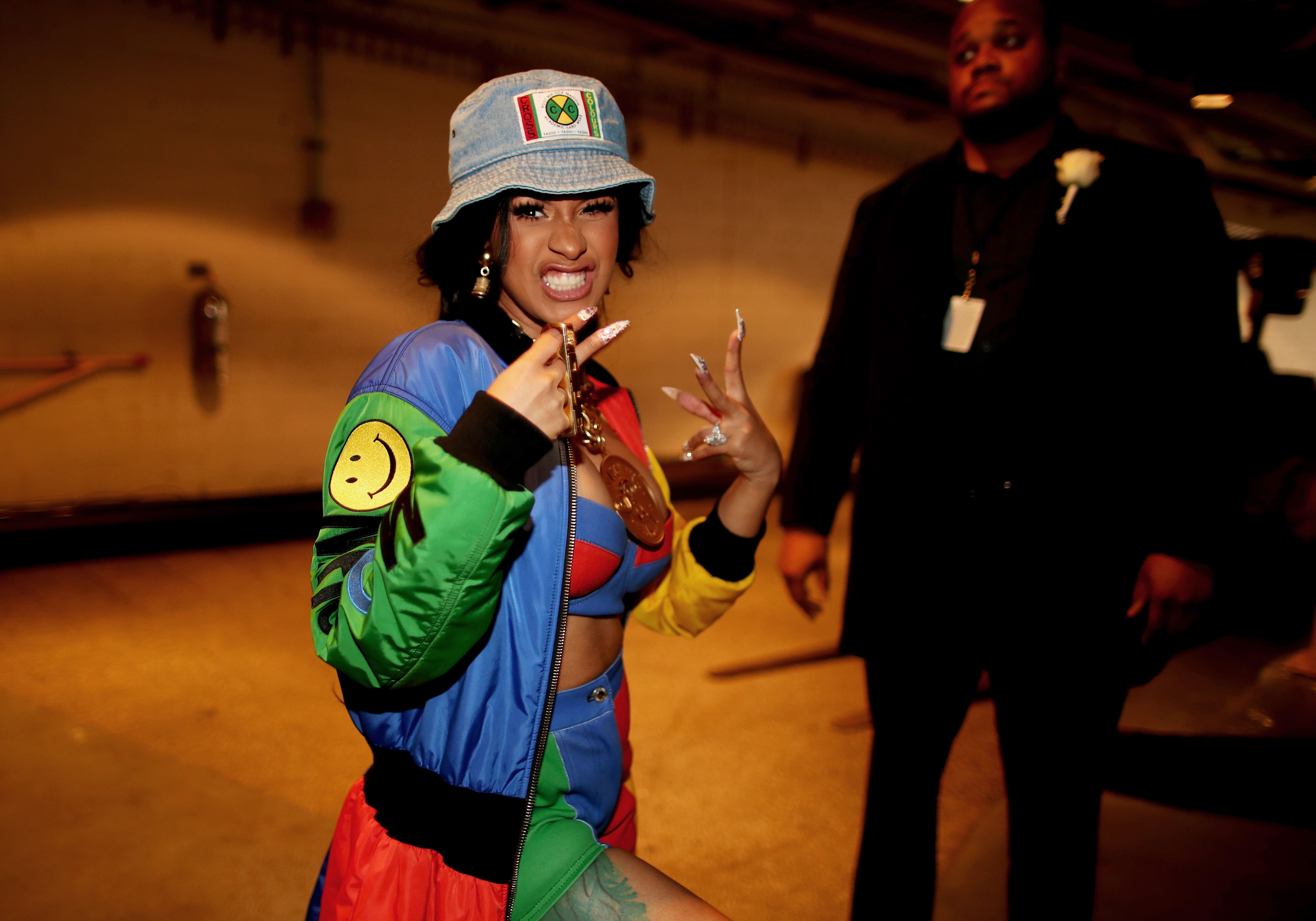 Cardi B's Daughter Was Born Sticking Up Her Middle Finger | News | BET