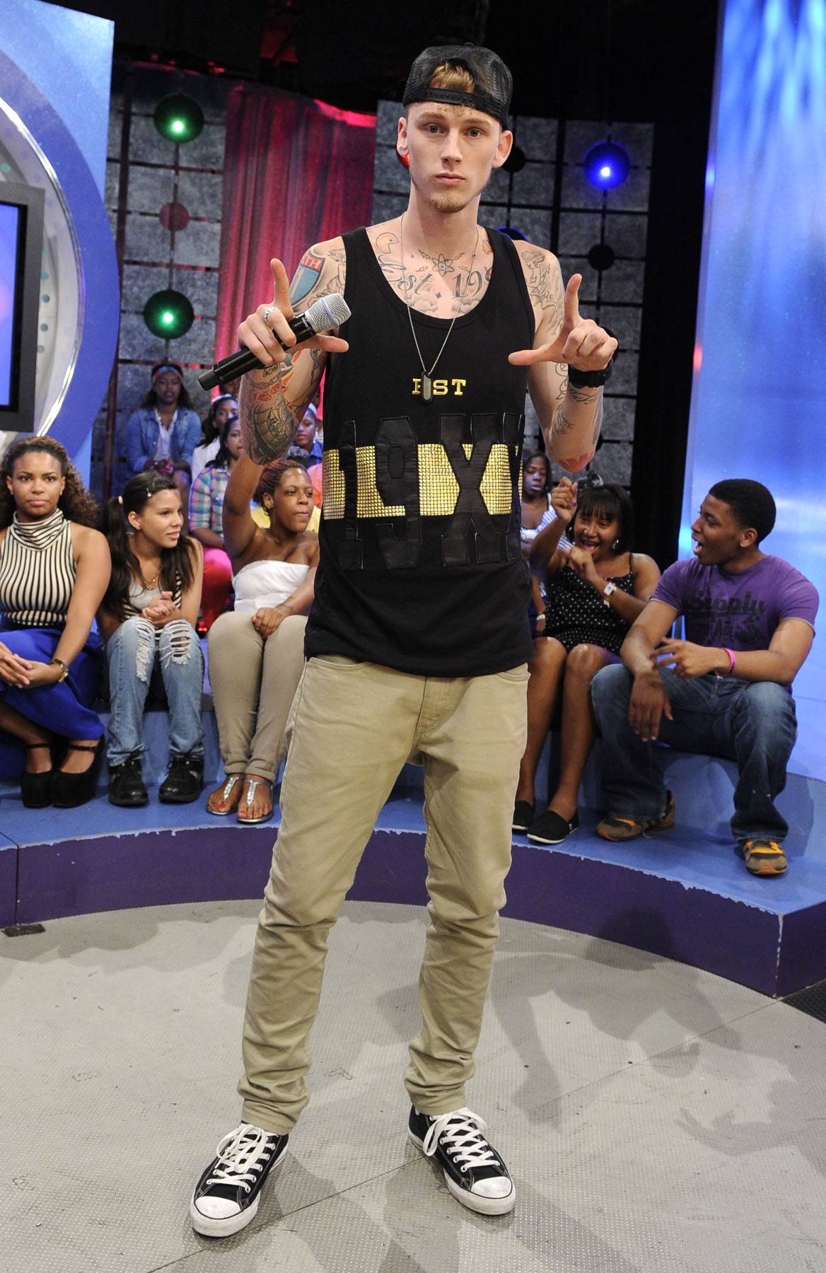 Solo Shot - MGK - Image 27 from Exclusive Access: MGK, The Hello Girls ...