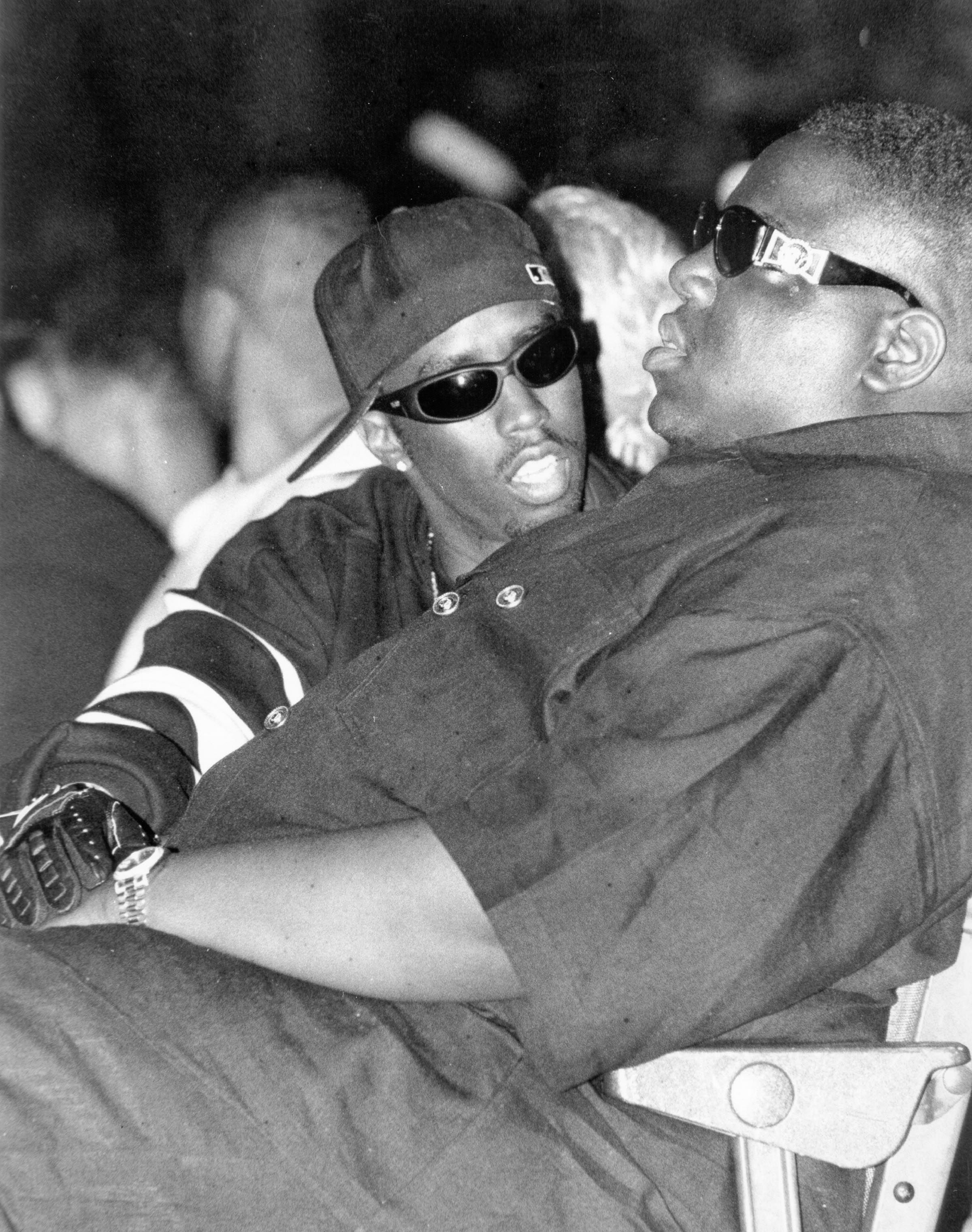Diddy and B.I.G. - - Image 2 from Throwback Hip-Hop Pics Of B.I.G ...
