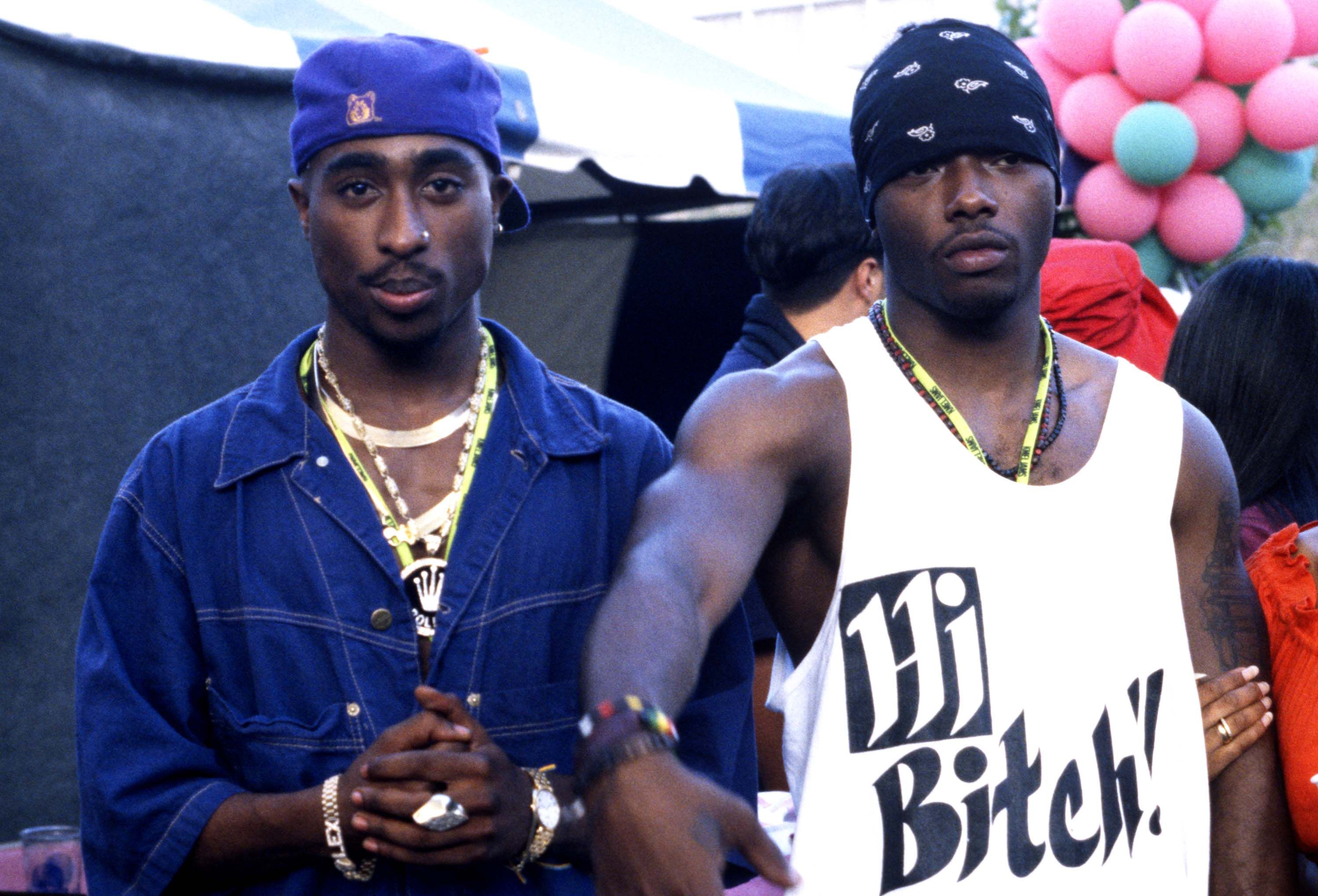 Tupac and Treach - - Image 19 from Throwback Hip-Hop Pics Of B.I.G ...