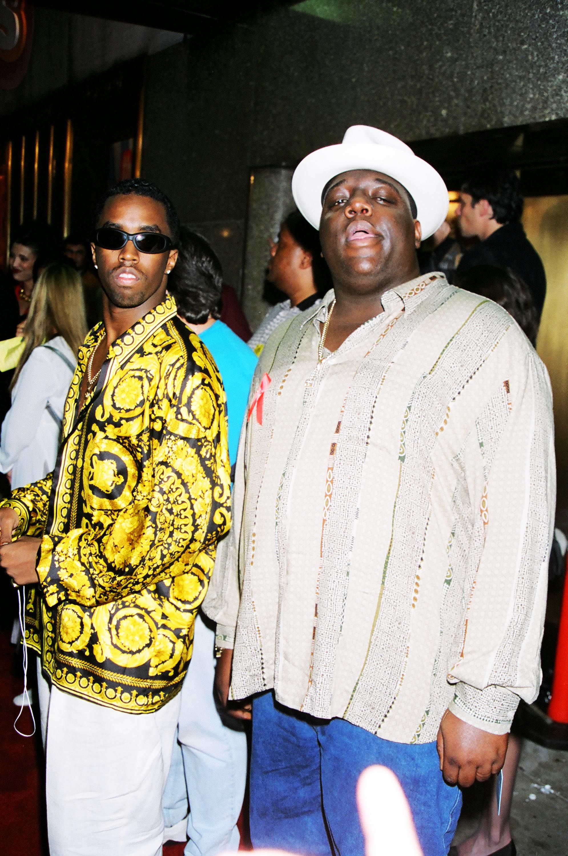 Diddy and B.I.G. - - Image 9 from Throwback Hip-Hop Pics Of B.I.G ...