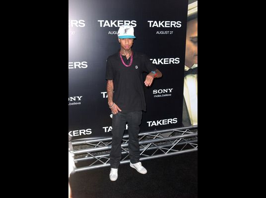 Tyga - Young Money - Image 13 from Red Carpet Fab - "Takers" Premiere | BET