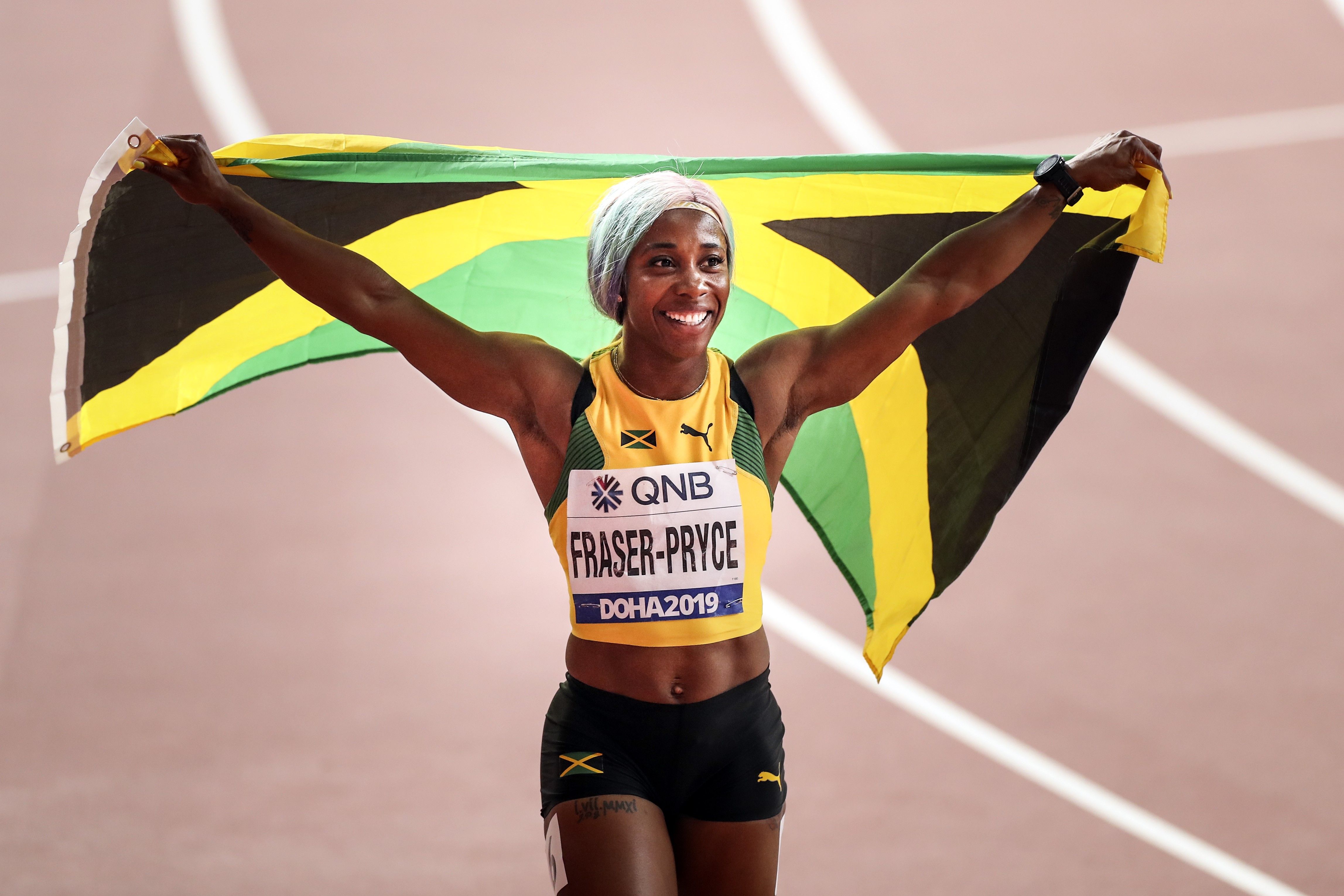 Shelly-Ann Fraser-Pryce Becomes Fastest Female Sprinter Alive - (Video ...
