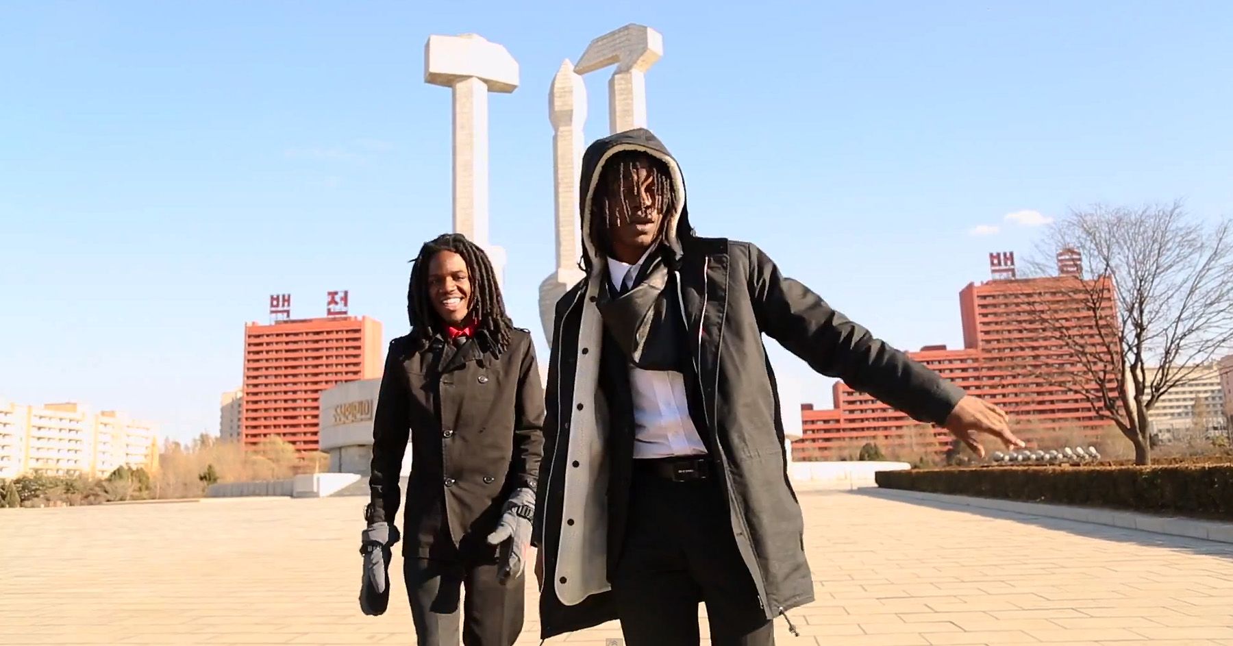 DC Rappers Pacman and Peso Shoot Video in North Korea | News | BET