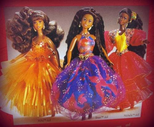 Shani, Nichelle and Asha - Image 17 from Barbie Makes Rosa Parks And ...