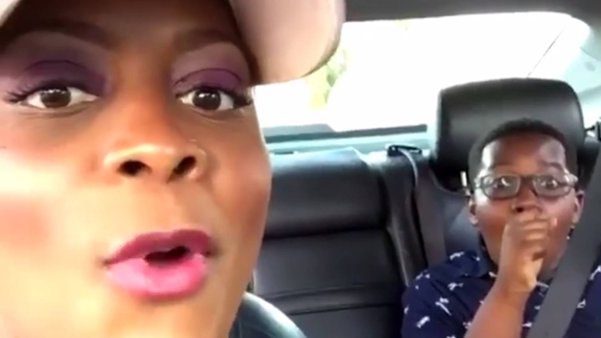 Watch: This Mom Caught Her Son Throwing Up the Middle Finger and Their ...