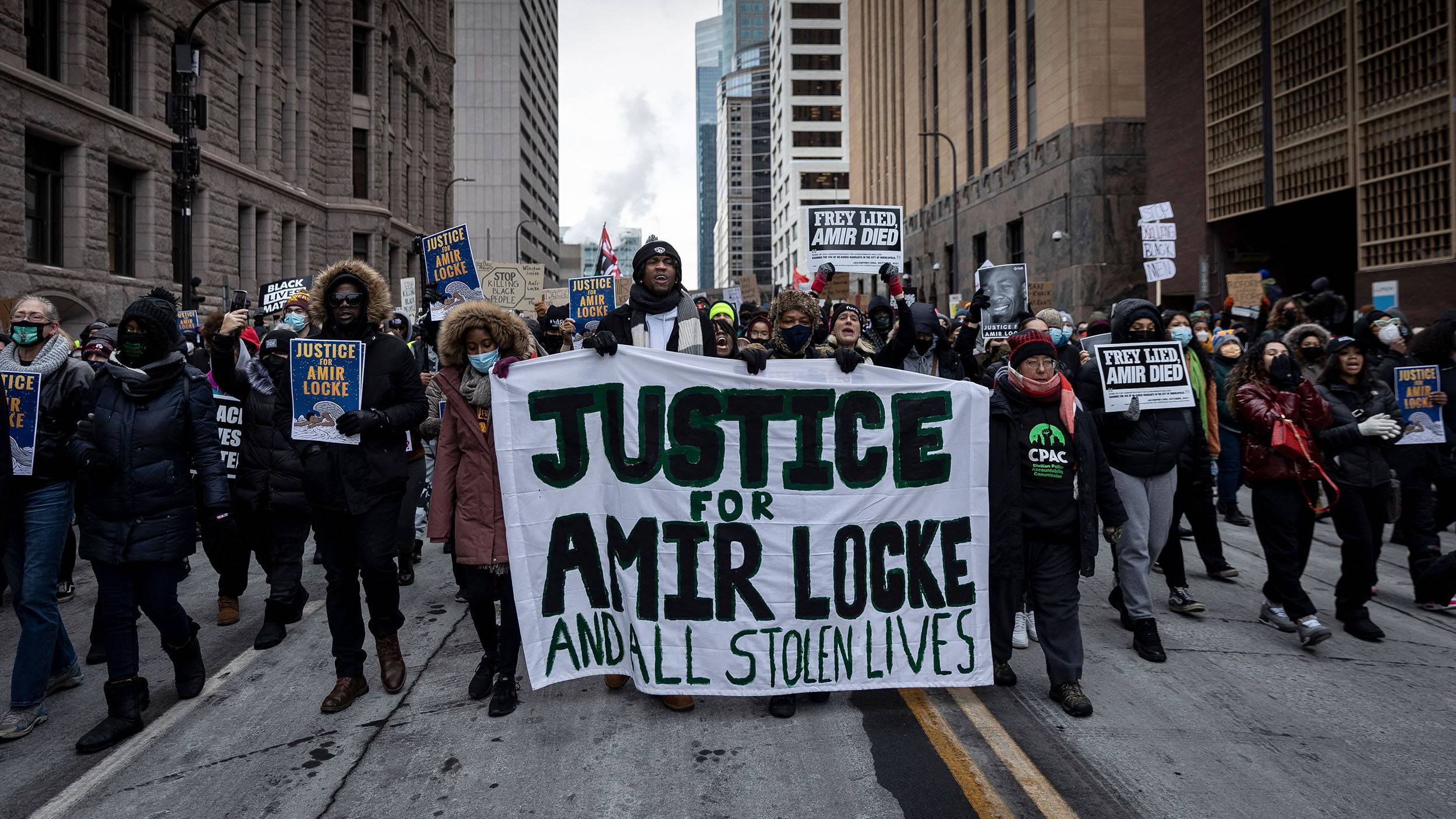 Thousands Protest Amir Locke Fatal Shooting In Botched Police ‘No-Knock ...