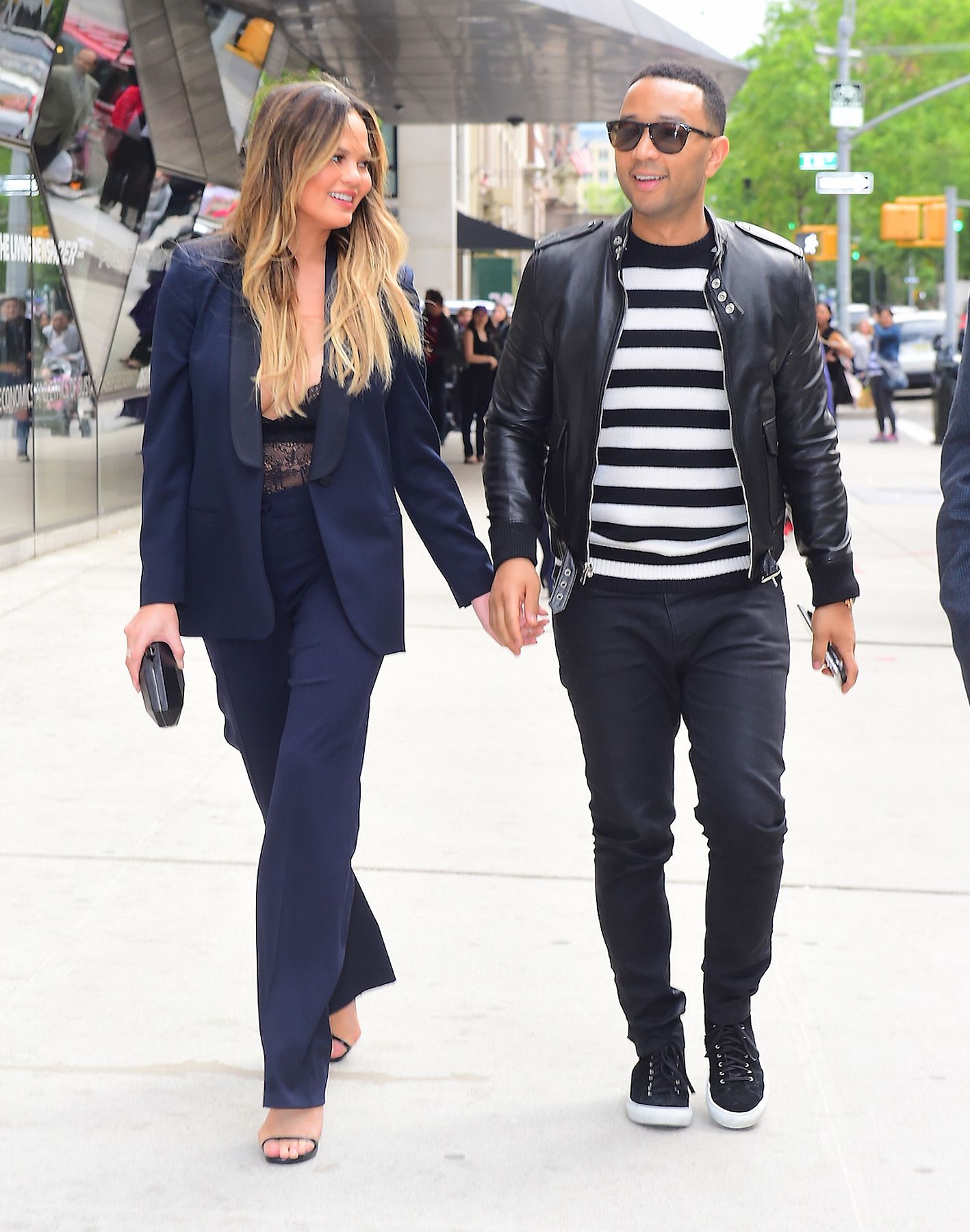 Hand in Hand - - Image 15 from Out and About: Ciara and Russell Get ...