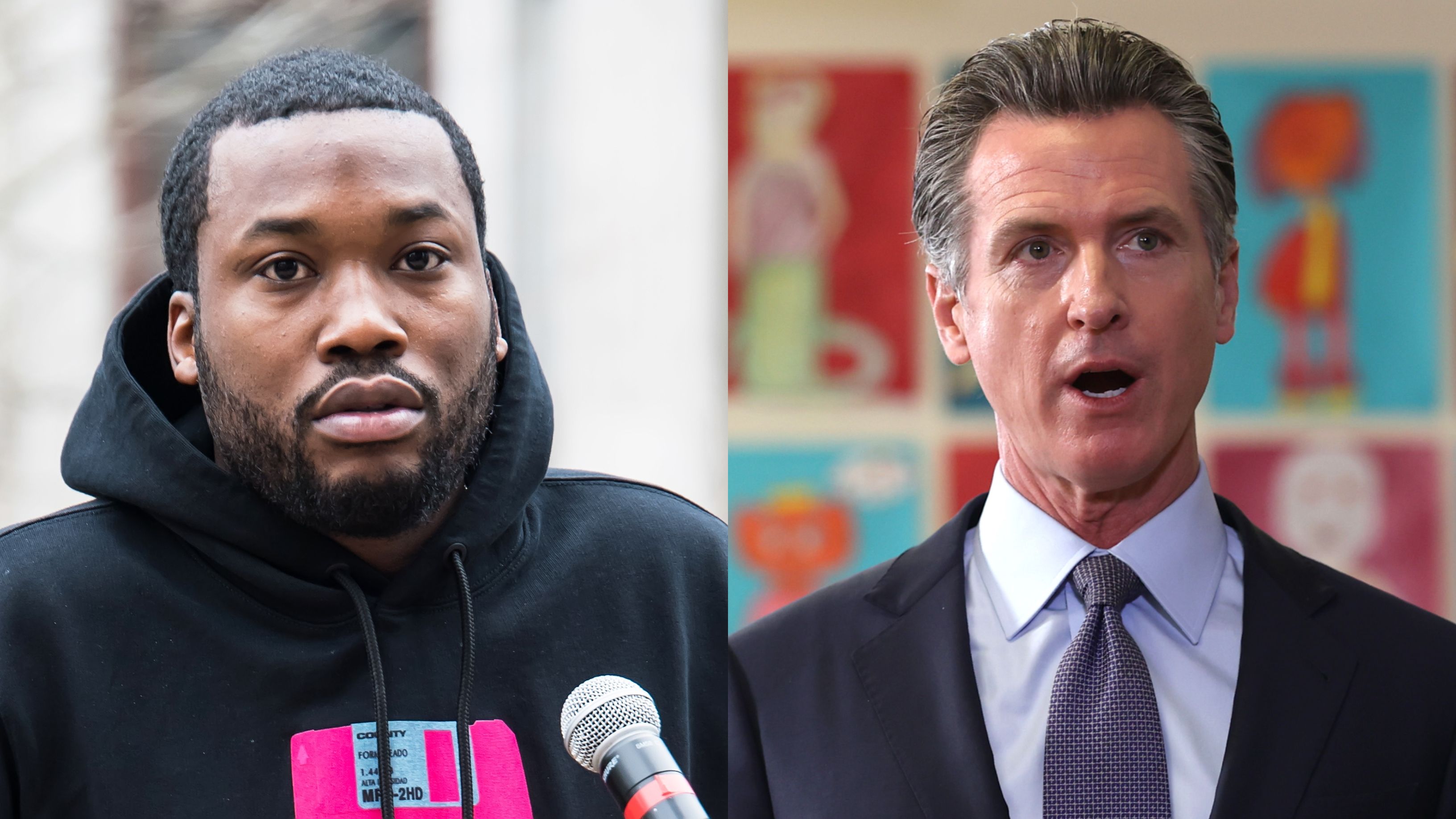Meek Mill, Tyga, YG And More Join California Gov. Gavin Newsom For ...