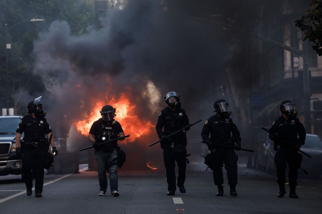 Dumpster Fire - San - Image 13 from This Is America: 20 Striking Photos ...