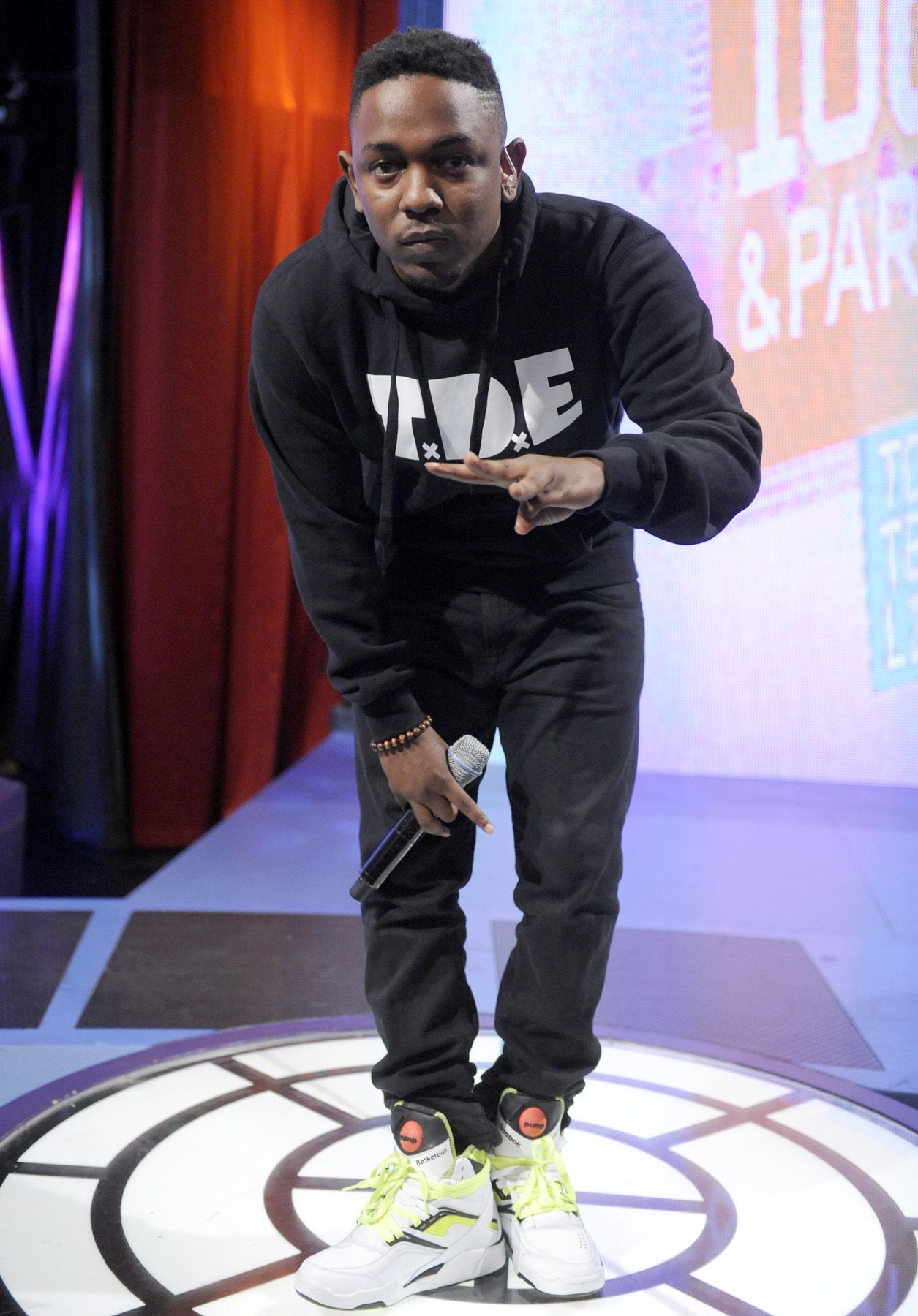 Sitting Pretty - The - Image 2 from Kendrick Lamar Hosts 106 & Park | BET