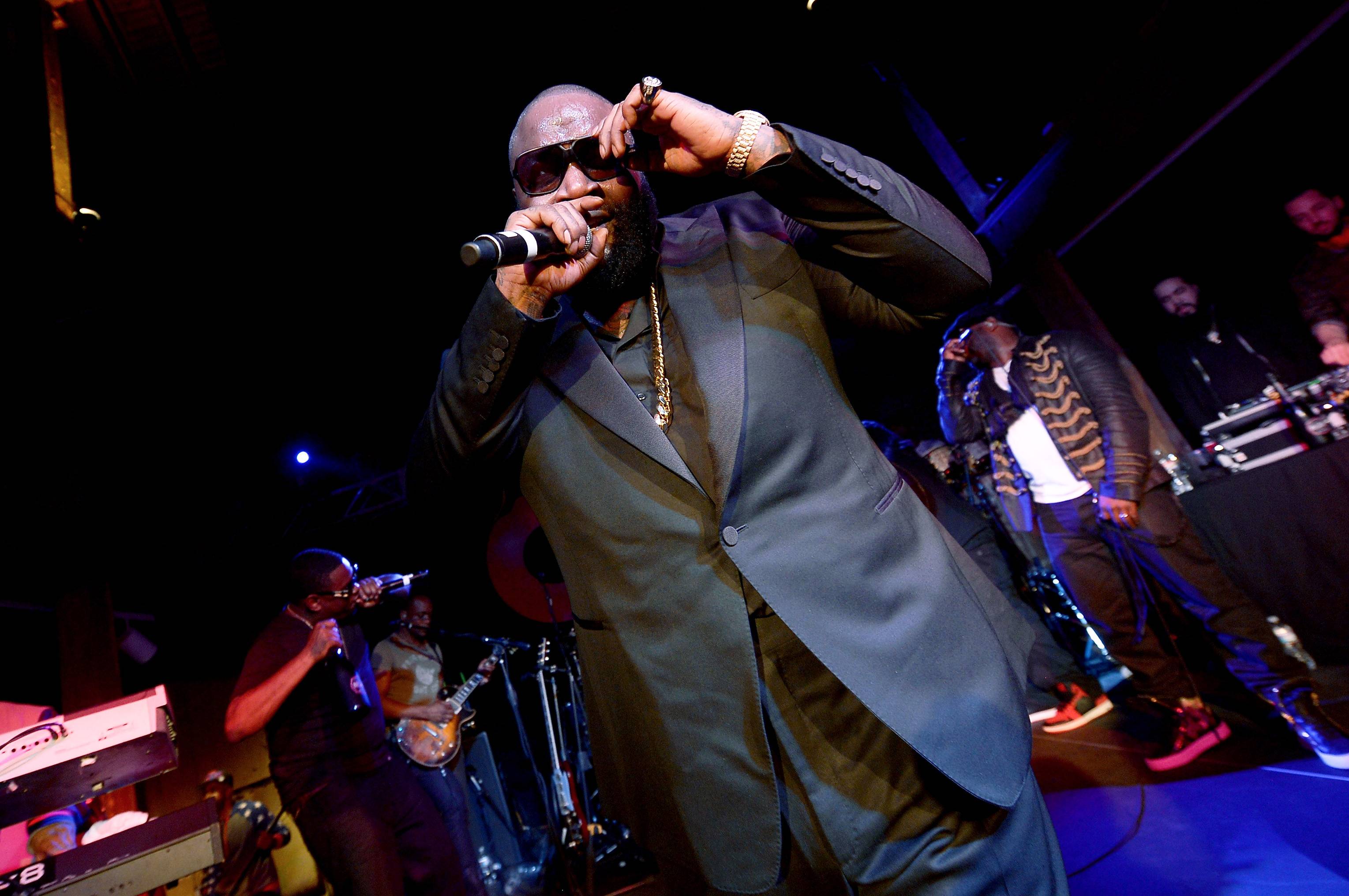 Rick Ross, "White Sand" - Image 9 from MCs Who Spit About Usain Bolt | BET