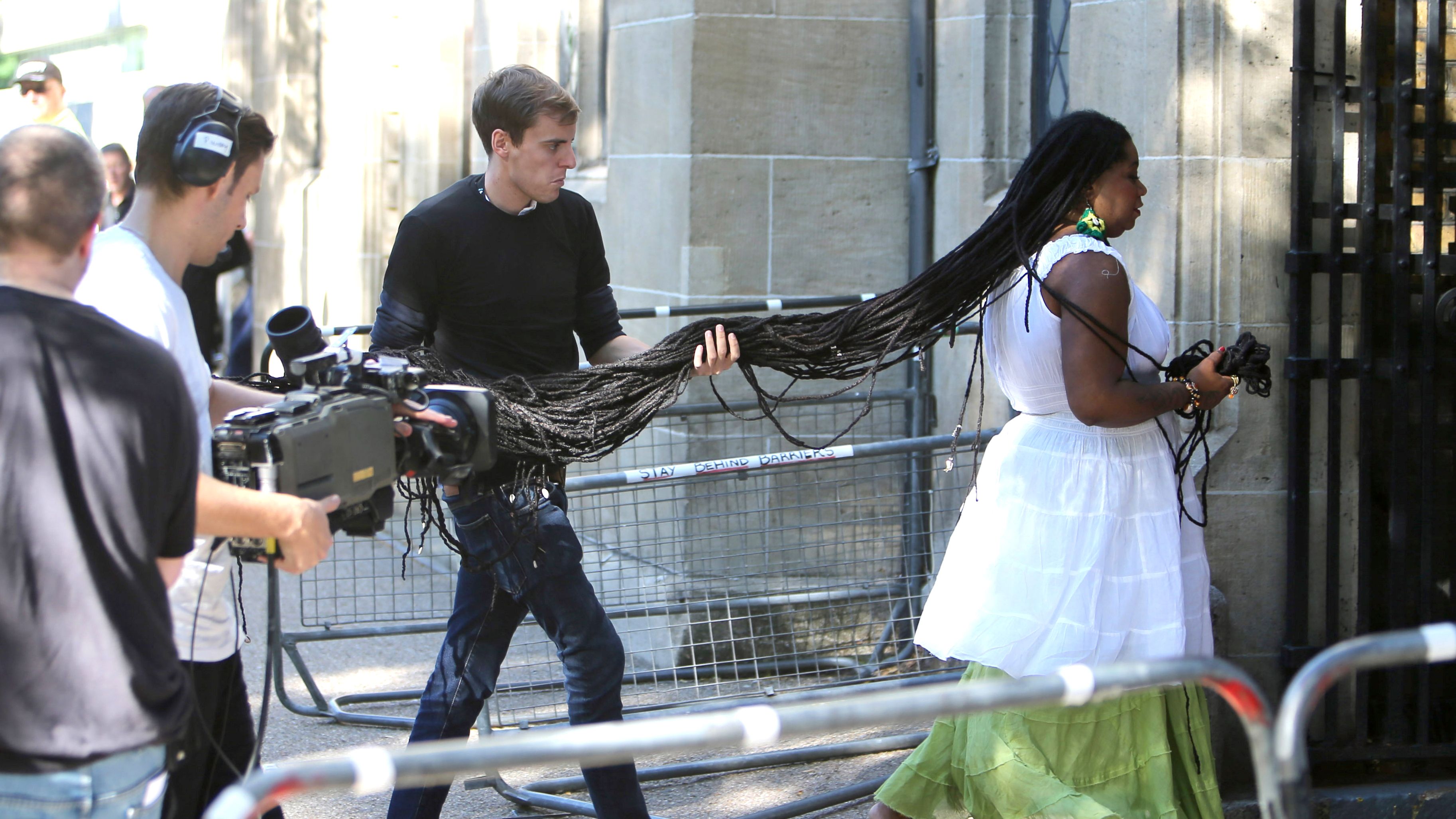 Of Course: Woman With World's Longest Locs Marries Her Hairdresser ...