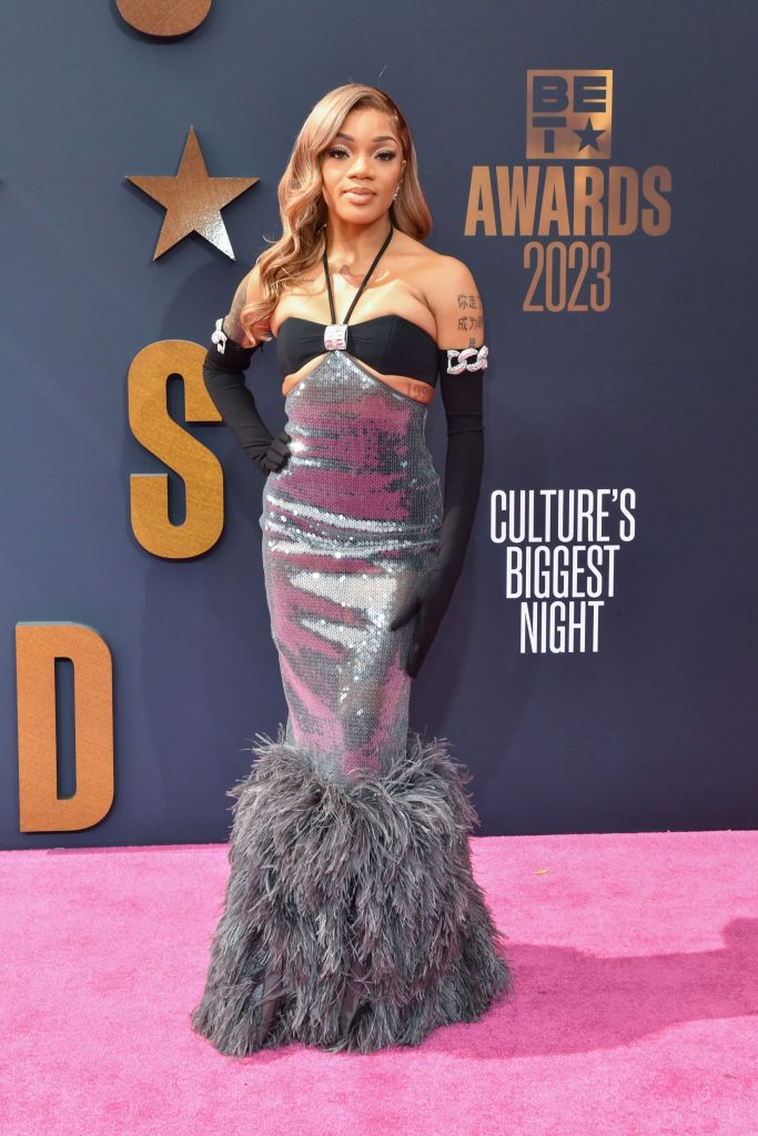 GloRilla went glam in - Image 2 from BET Awards 2023: The Rap Girls Are ...