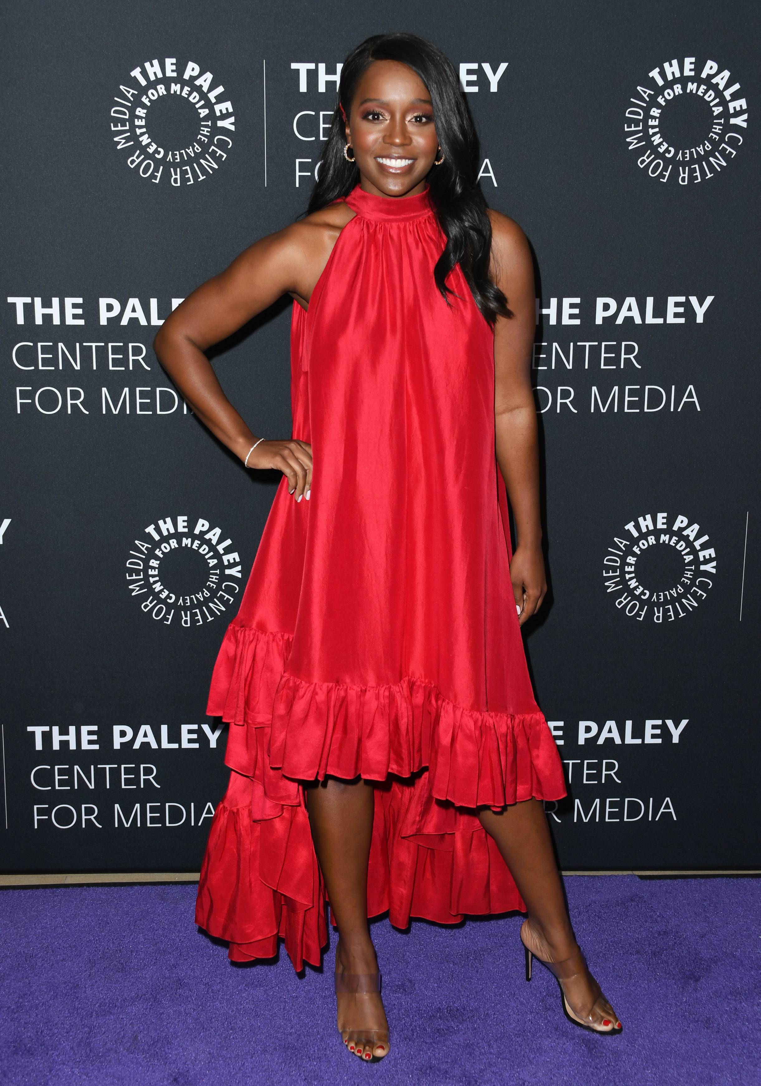 ‘How To Get Away With Murder’s Aja Naomi King Proudly Shows Off Her ...