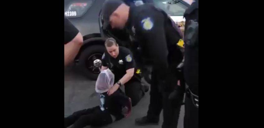 Sacramento Community Outraged After Viral Video Shows Police Put Spit ...