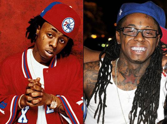 Lil Wayne - As - Image 4 from Celebrity Transformations: Now and Then | BET