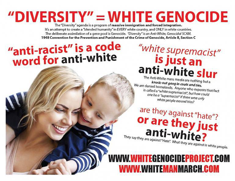 'White Man March' Is - Image 1 from Bring That Week Back: 'White Man ...