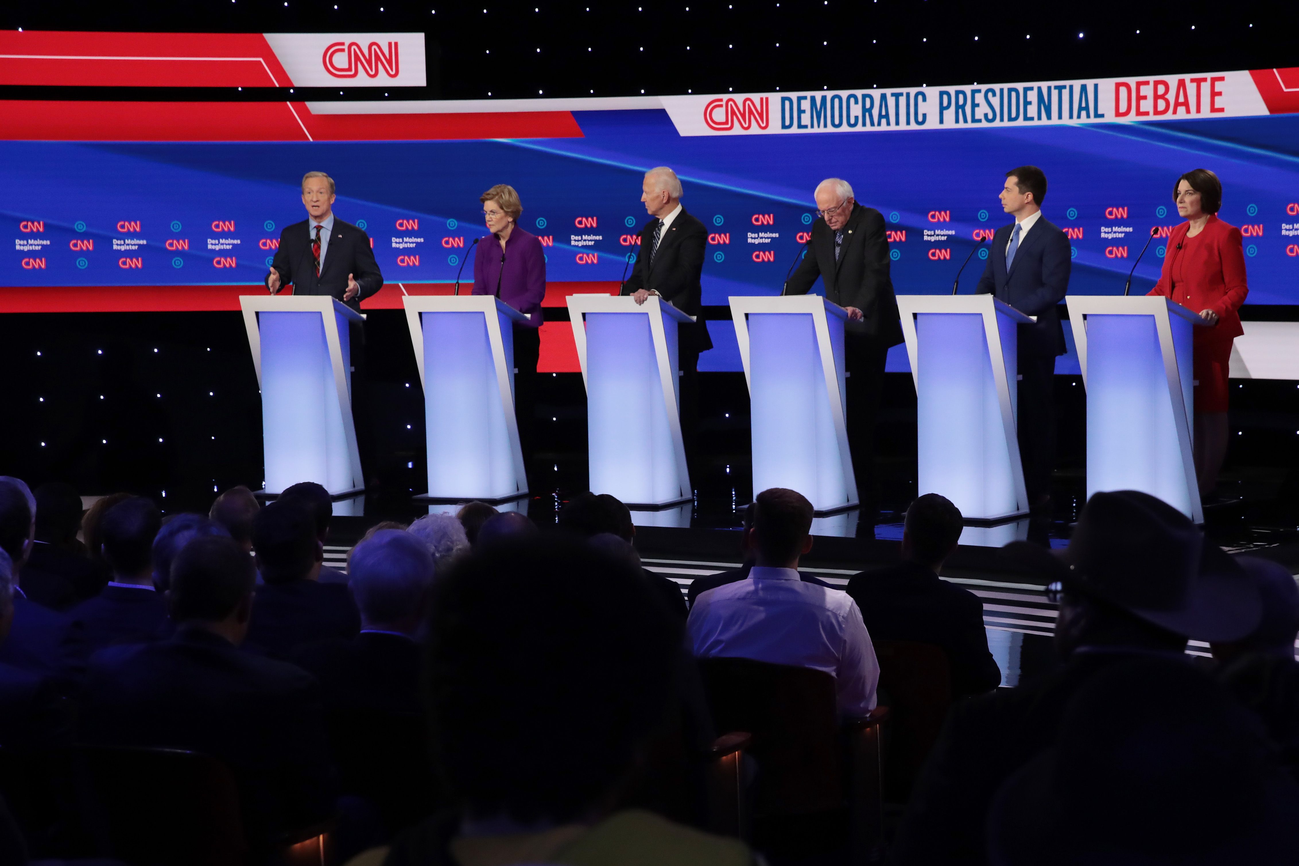 Highlights From The Final Democratic Debate Before The Iowa Caucuses