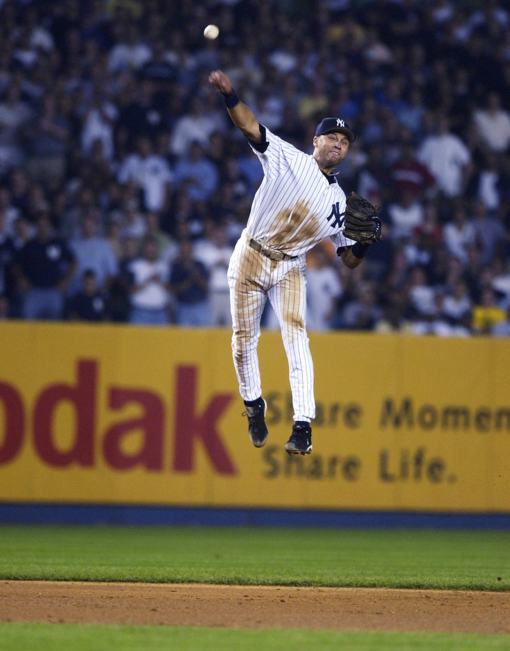 Derek Jeter - Although - Image 16 from Thank You, Jackie: Players Who ...