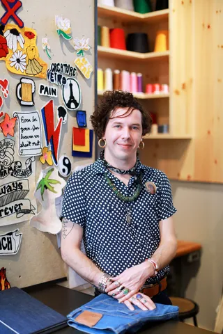 Levi's iconic logo - - Image 16 from Here's What You Can Make at Levi's ...